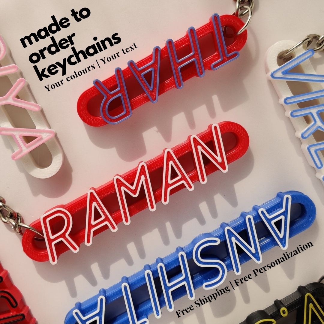 Customized Personal Designer Keychains – FormSolid