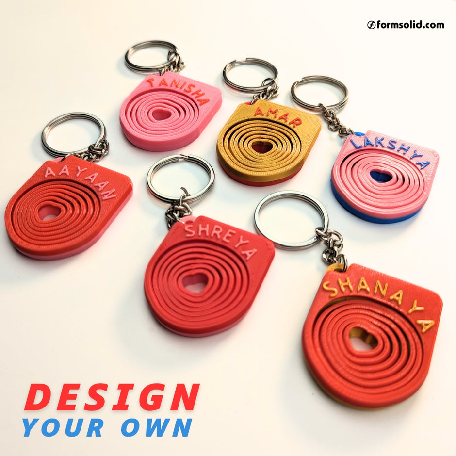 Unique customized keychains – FormSolid