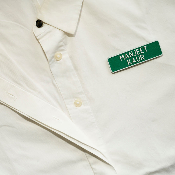 Customized Name Tags with Pins and magnets – FormSolid