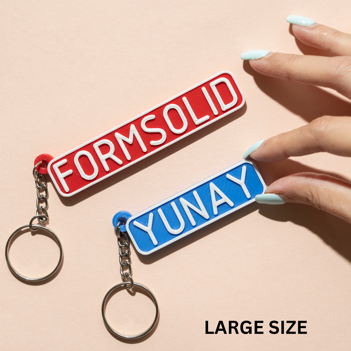 Customized Nametags and Keychains Formsolid – FormSolid