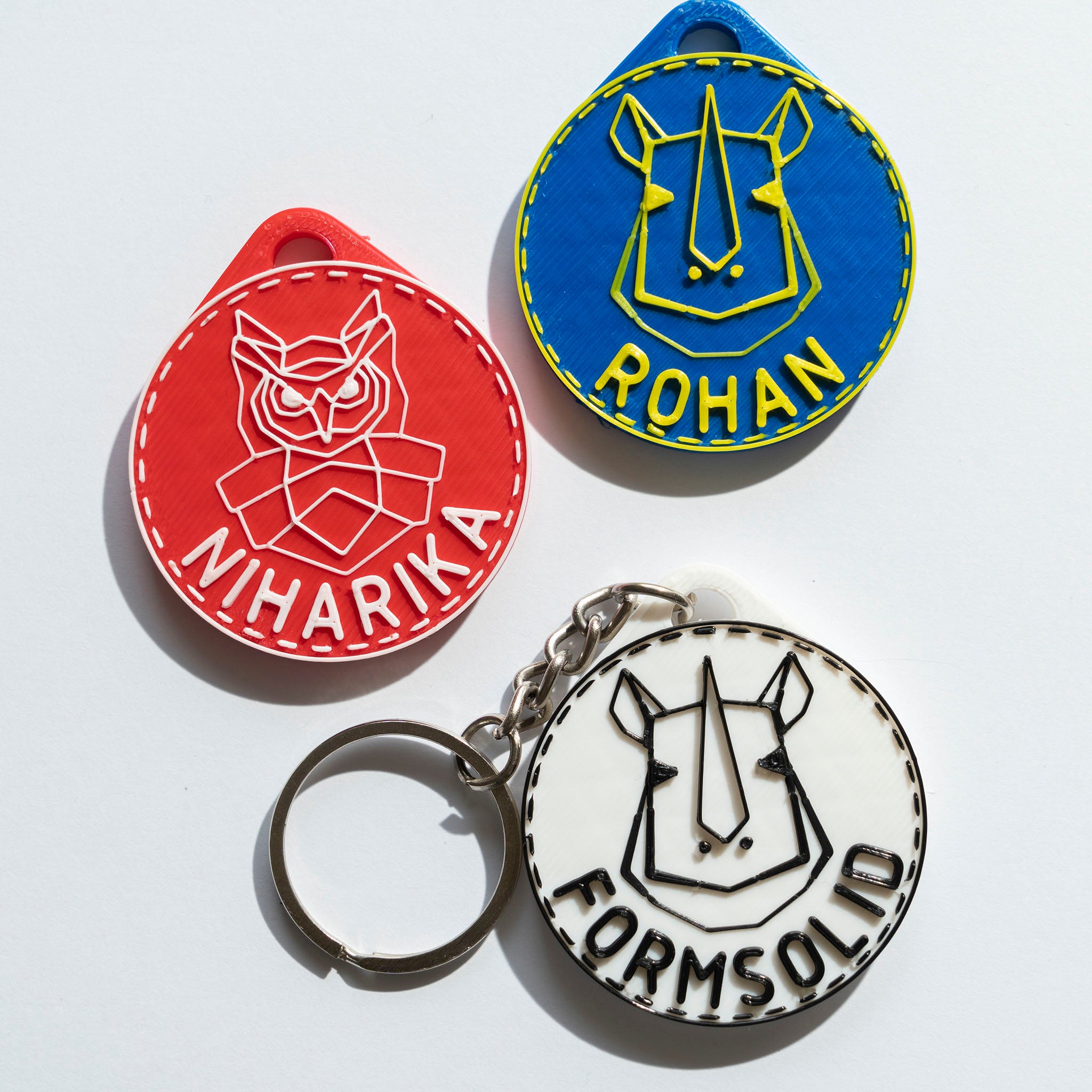 Unique Embossed Keychains And Tags, Customized Keychains And Tags ...