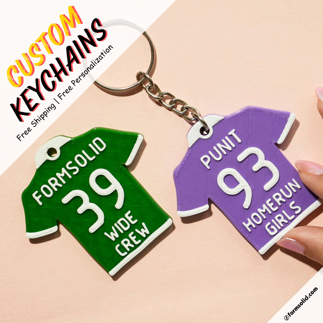 Customized Sports Keychains – FormSolid