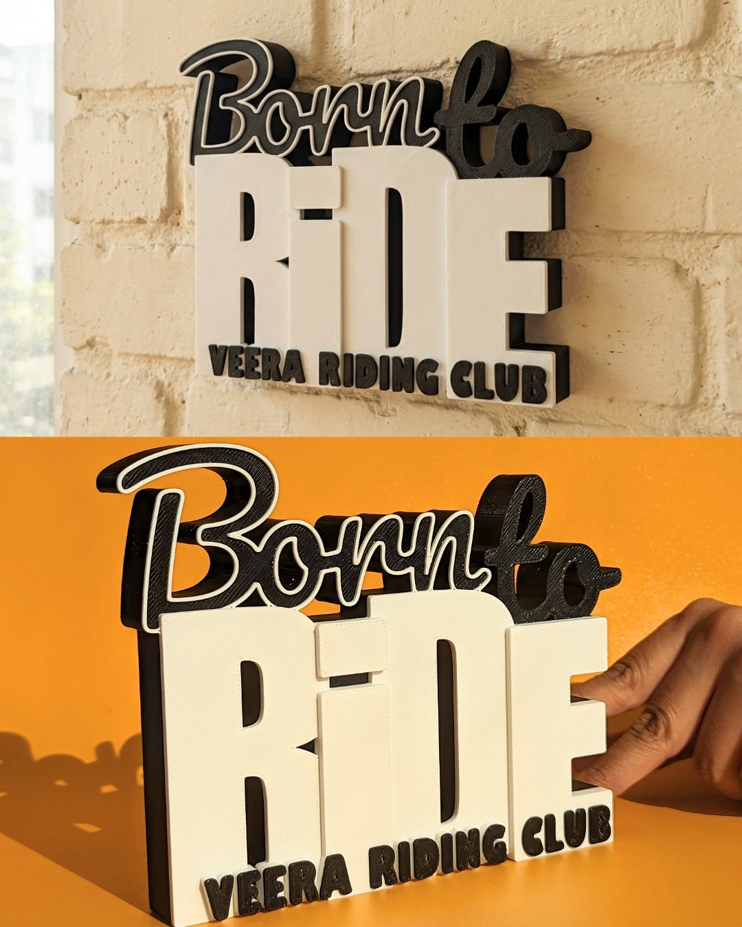 Text Decor for Bikers custom colours and text – FormSolid