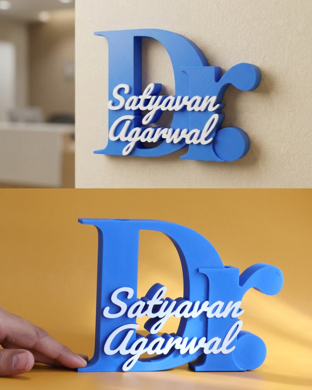 Text Decor for Doctors custom colours and text – FormSolid