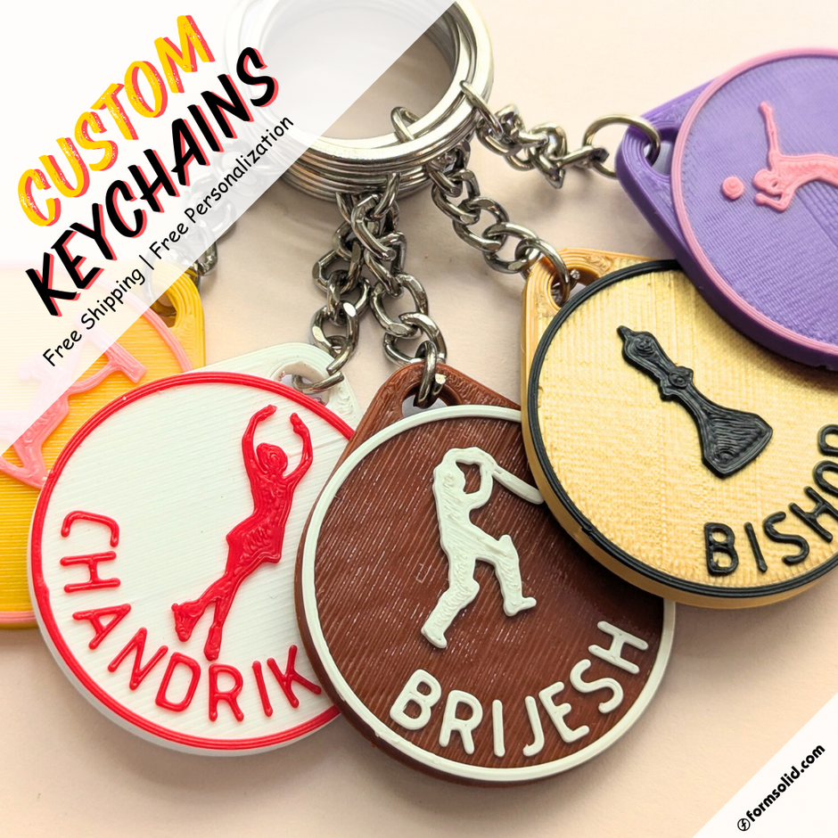 Customized Sports Keychains – FormSolid