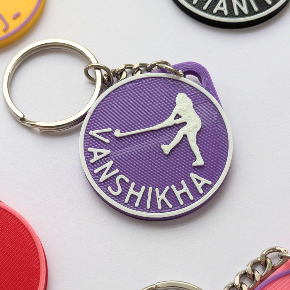 Hockey gift keychain, fridge magnet – FormSolid