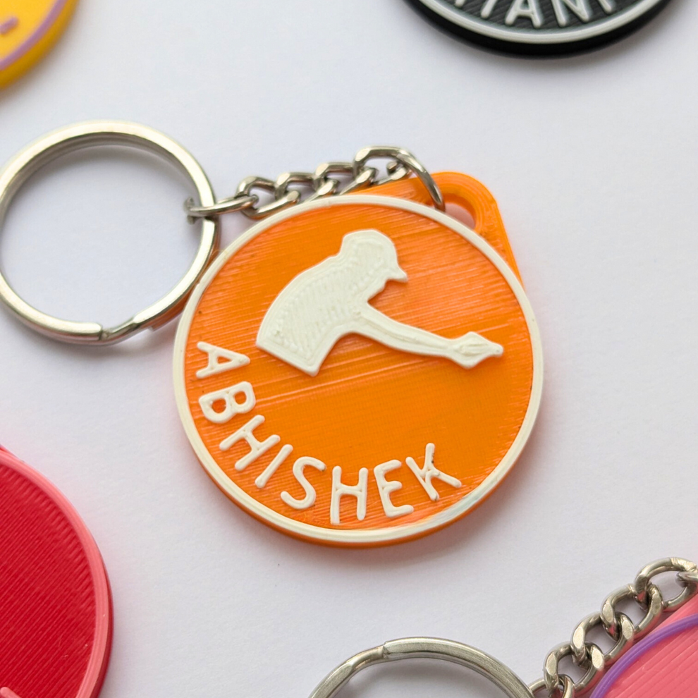 Shooting gift keychain, fridge magnet – FormSolid