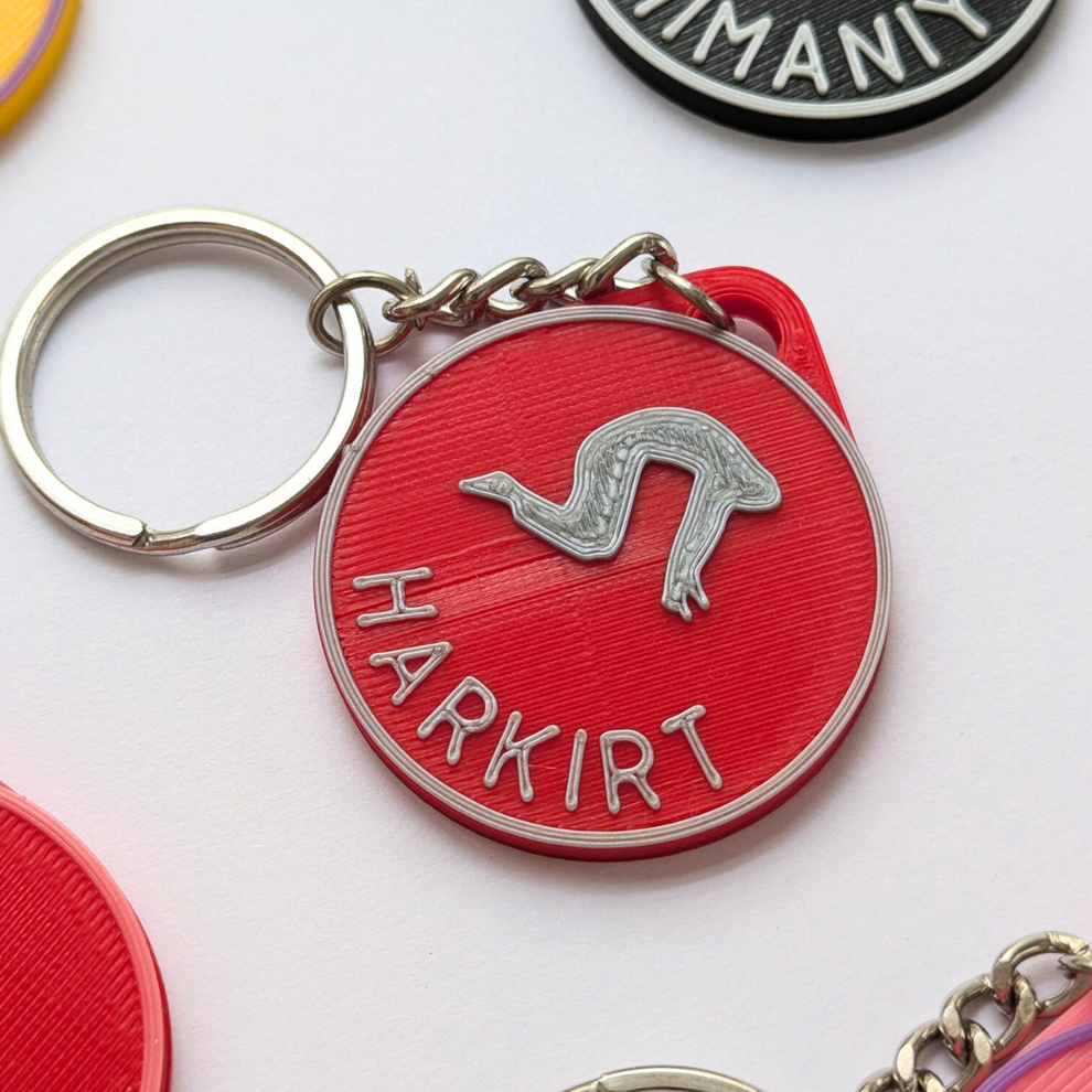 Yoga gift keychain, fridge magnet – FormSolid