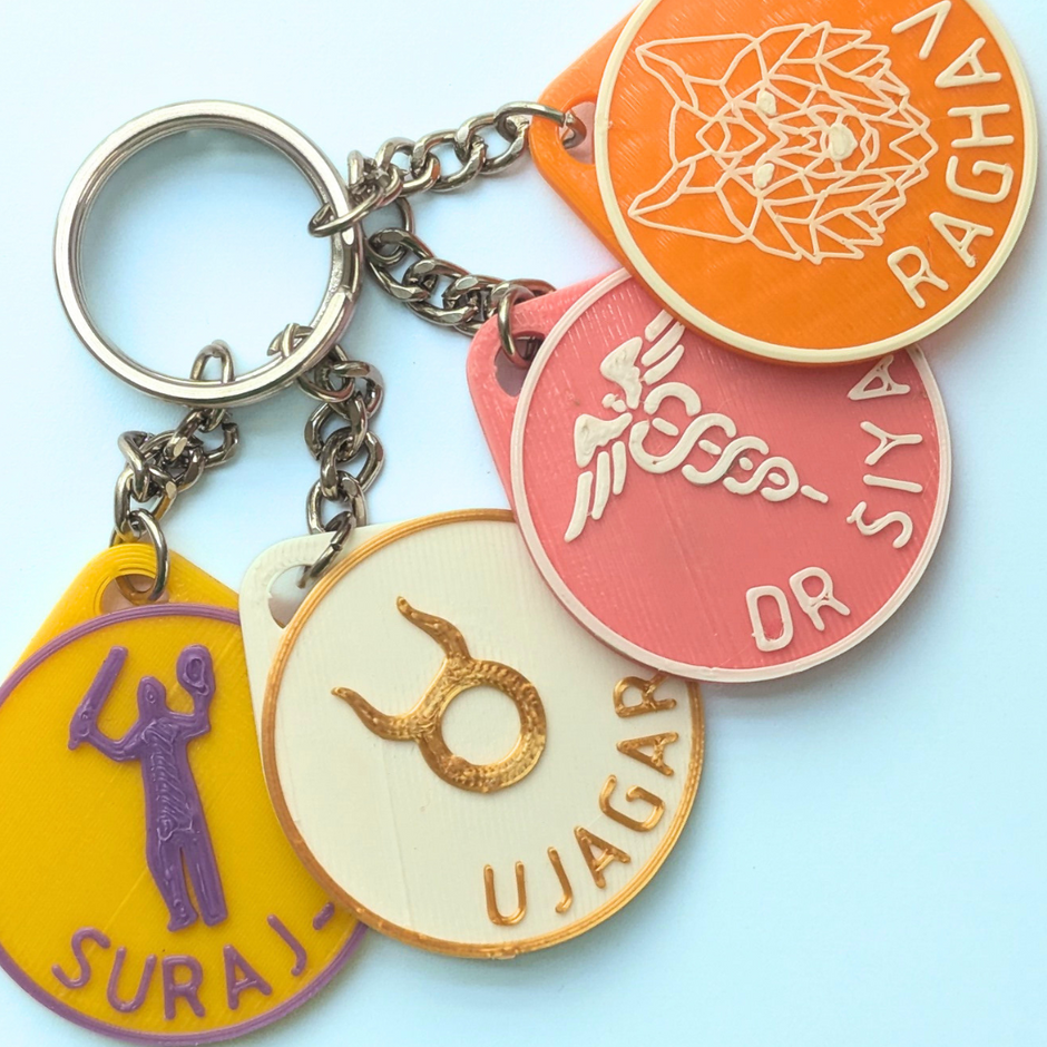 Unique Embossed Keychains And Tags, Customized Keychains And Tags ...