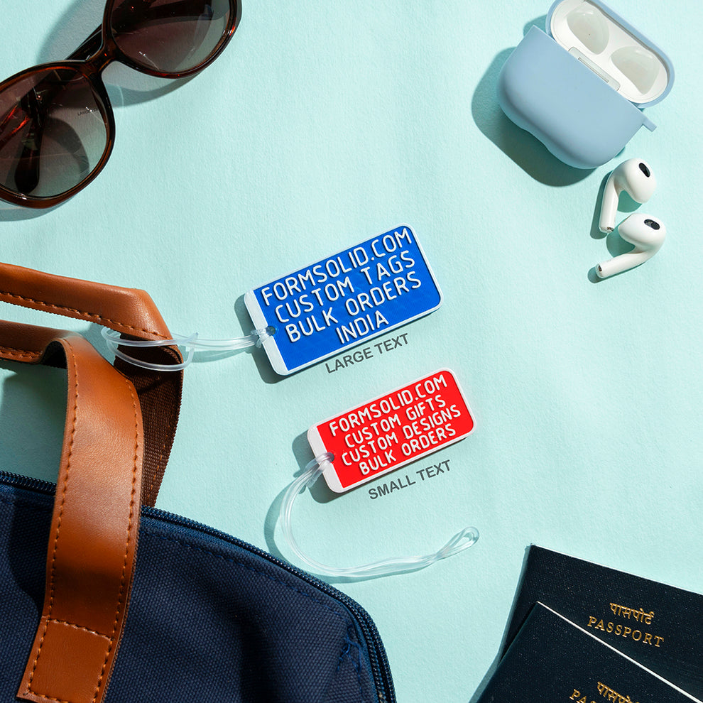 KESS4-starts at pack of 3-customized luggage tags, keychain and charm ...